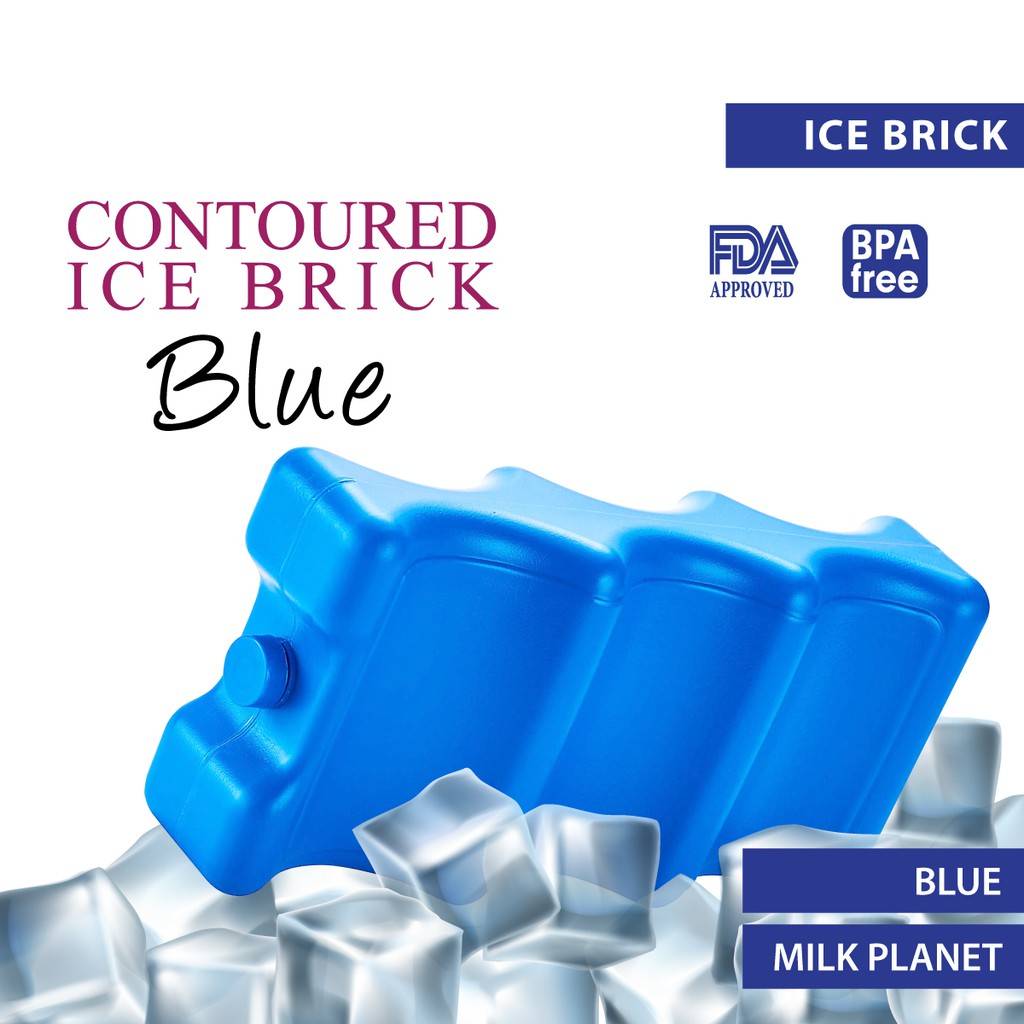Milk Planet Contoured Ice Bricks Non Toxic