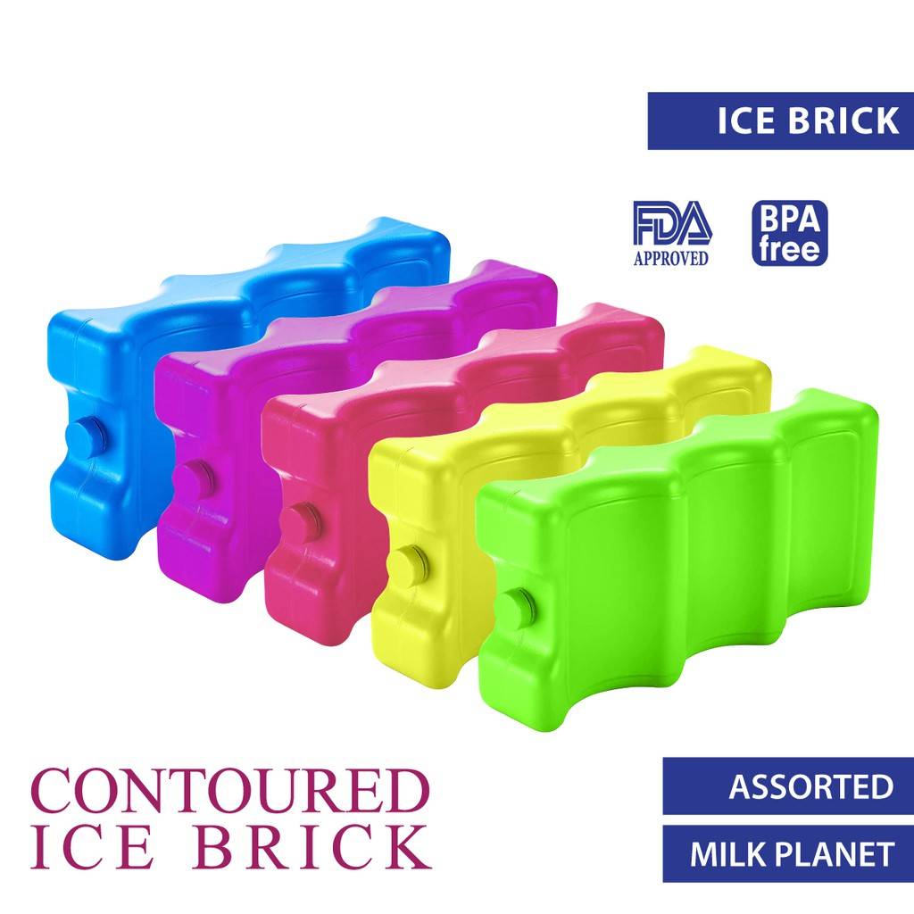 Milk Planet Contoured Ice Bricks Non Toxic