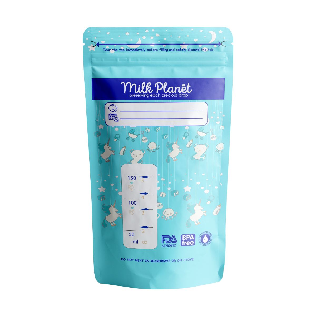 Extra Premium Breastmilk Storage Bag (5oz / 150ml) BPA free - Milk Planet